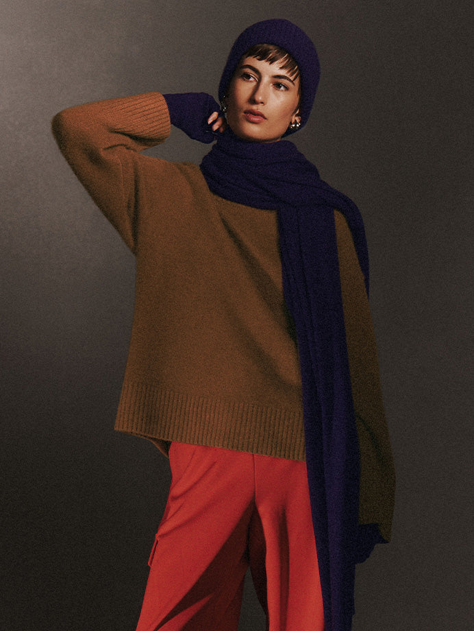 Women's Cashmere New Travel Wraps, Scarves & Sweaters | White + Warren