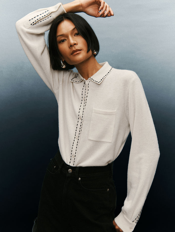 Women’s Knitwear | Cashmere & Linen Clothing Online | White + Warren
